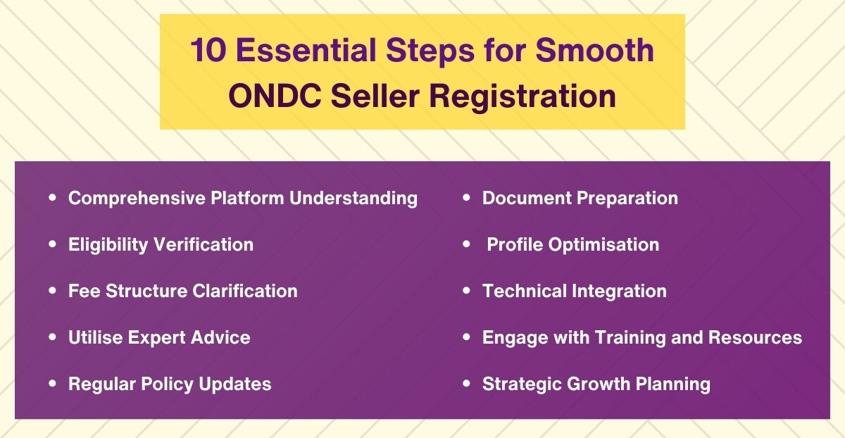 10 Key Steps for Smooth ONDC Seller Registration | ONDC Guide