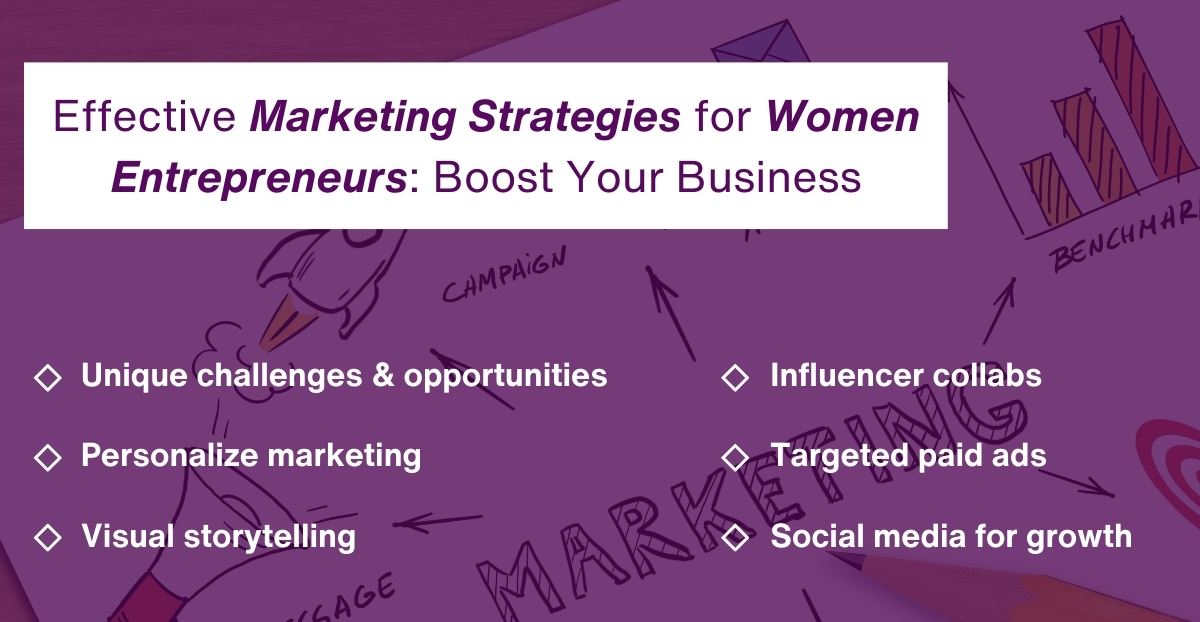 Tailored Marketing Strategies for Women Entrepreneurs